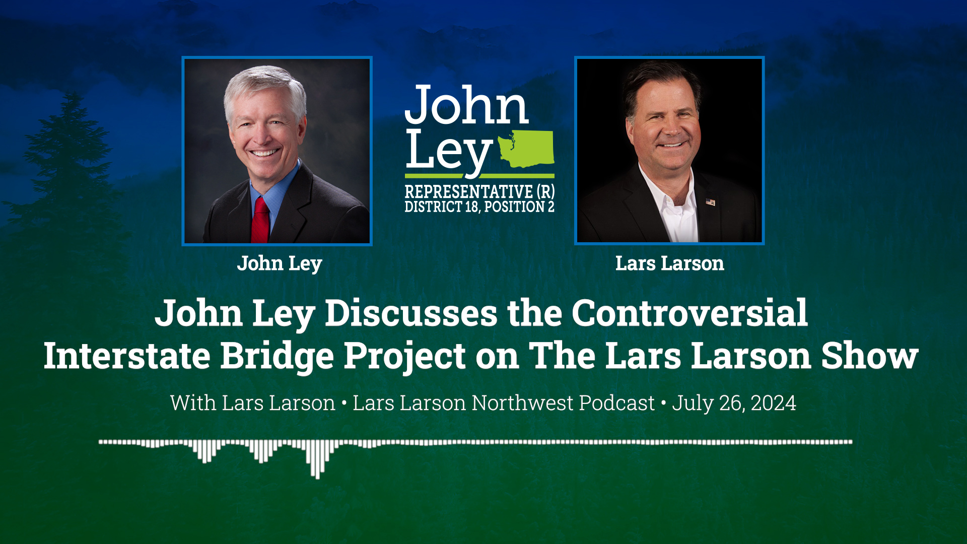 John Ley Discusses the Controversial Interstate Bridge Project on The ...