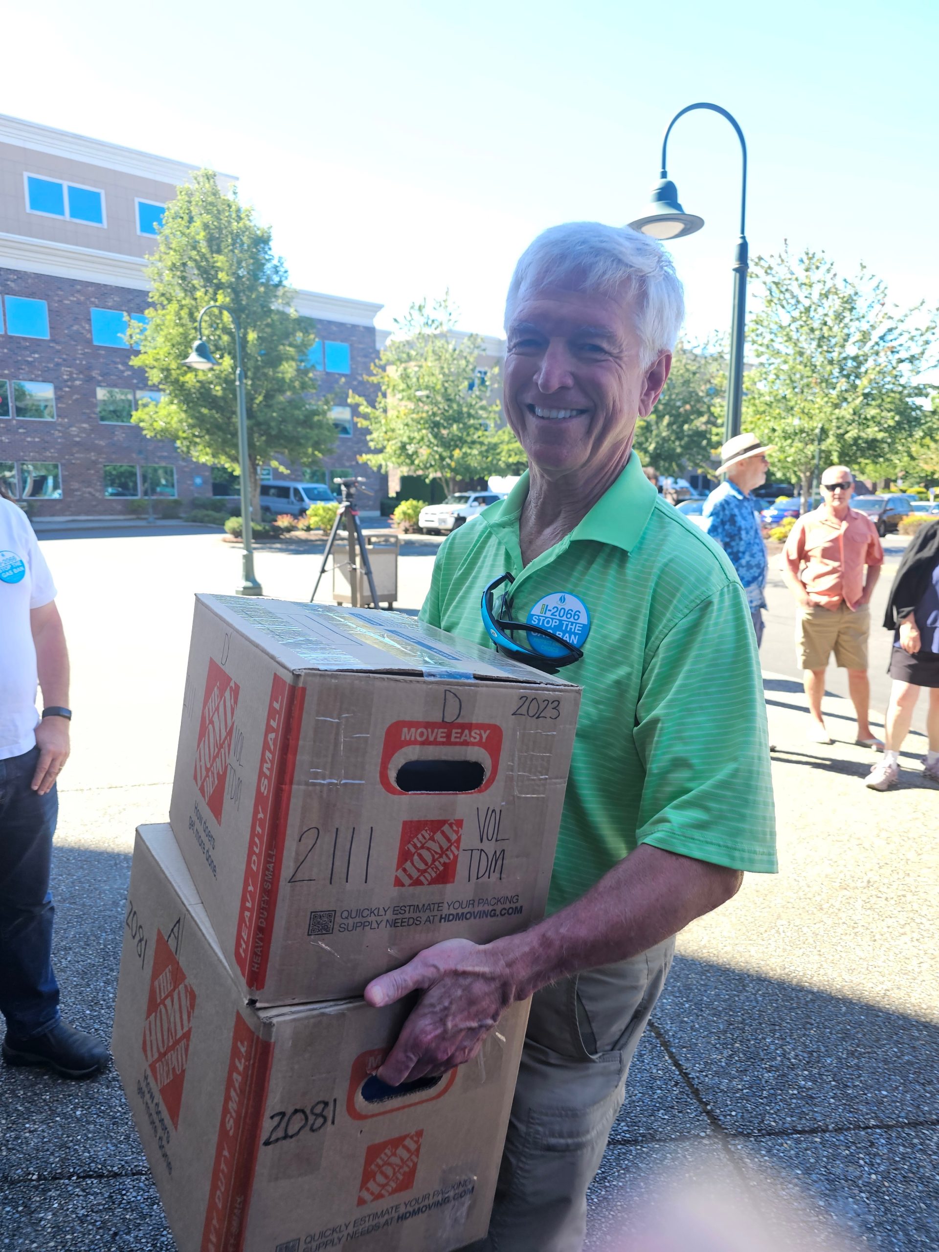 Ley supports I-2066 at final petition turn-in - Elect John Ley