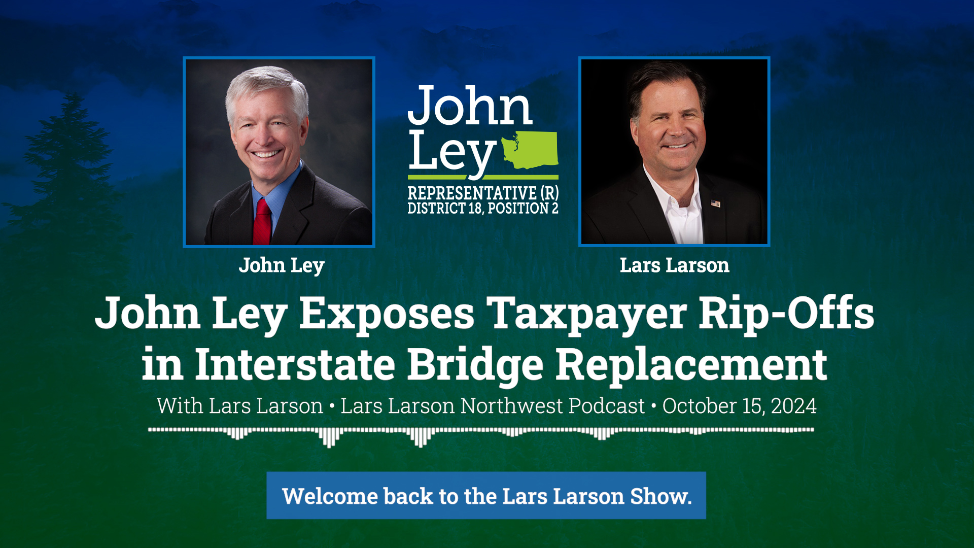 Are taxpayers being fleeced by the Interstate Bridge Replacement? - Elect John Ley